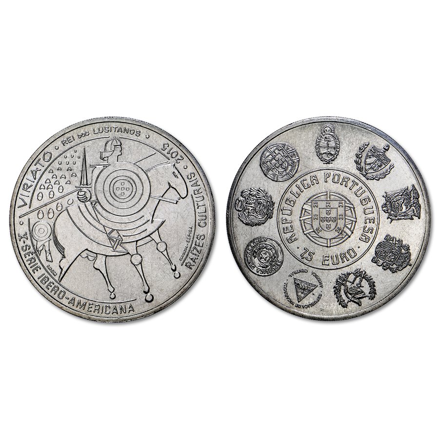 Moeda 7.50 Euro Portugal 2015 - Viriato